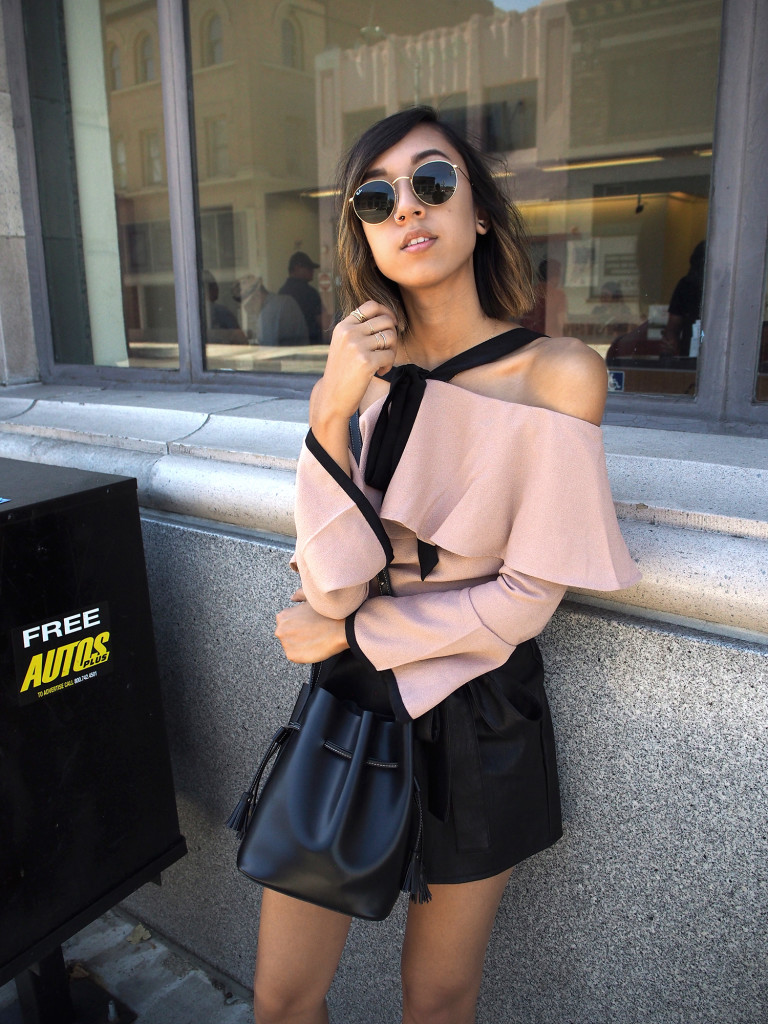 Leather Shorts for Fall