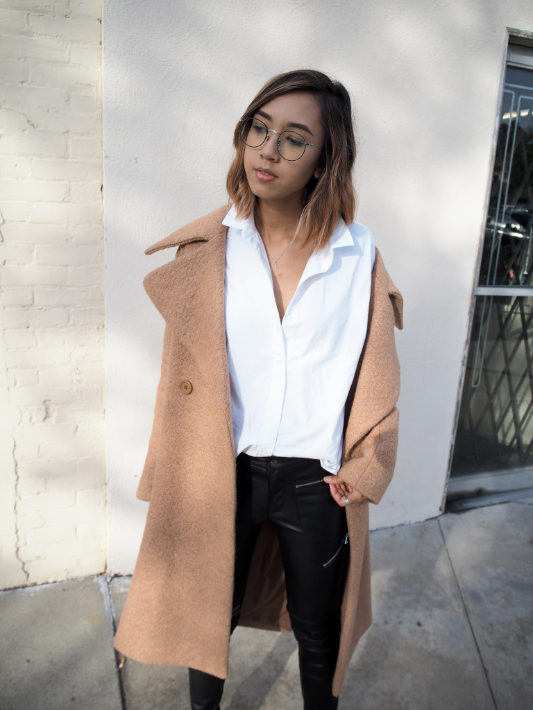 Oversized Camel Coat