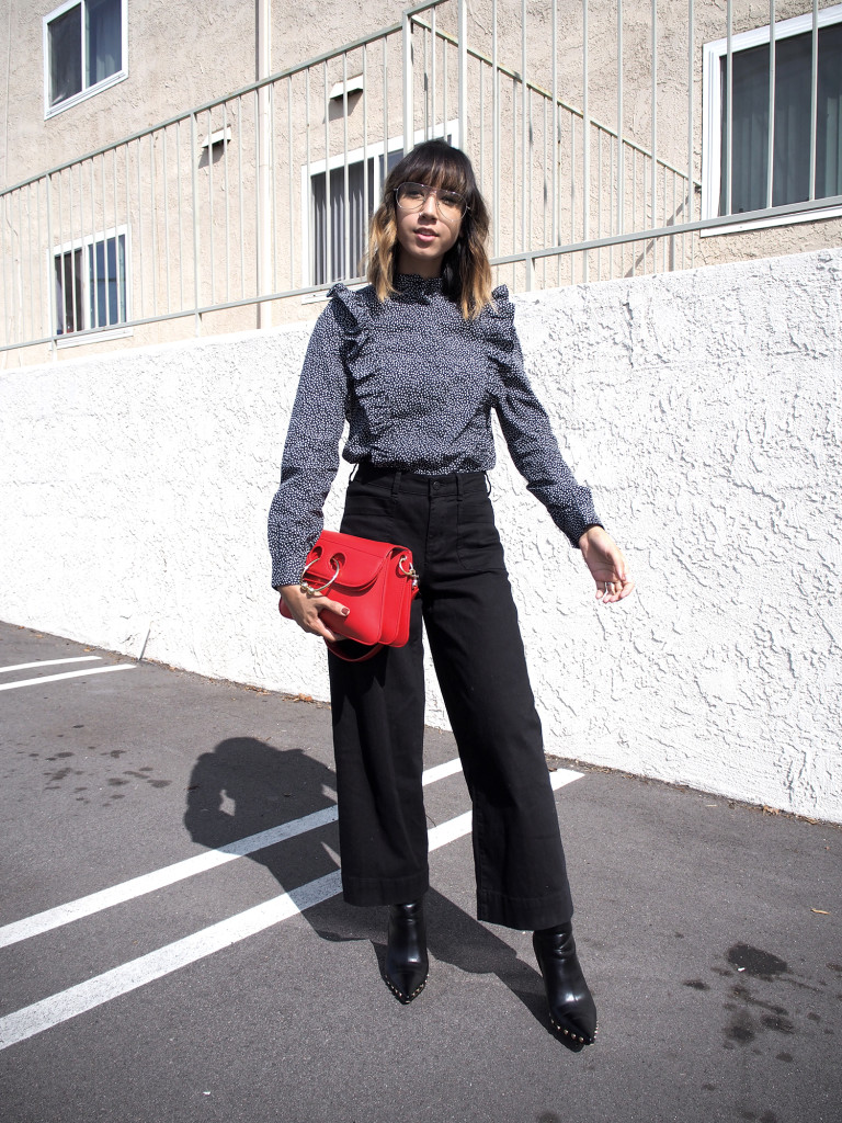 Statement Ruffle Blouse